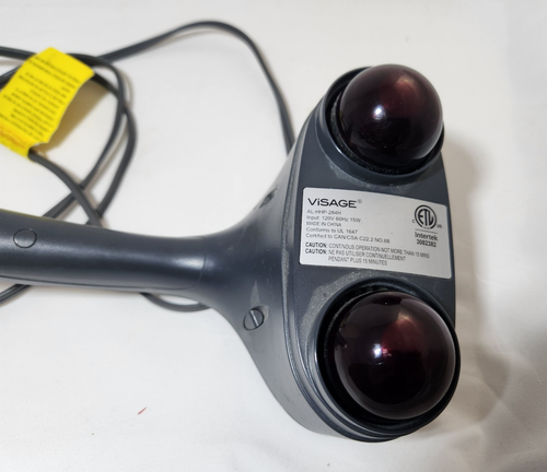 Percussion Massager Thumper Visage Dual Head Full Body Heat Therapeutic ...