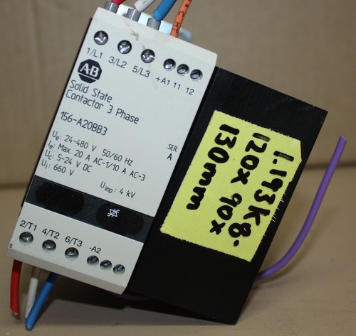 Allen Bradley 20A Solid State Relay Contactor 3 Phase 156-A20BB3 A PID ...