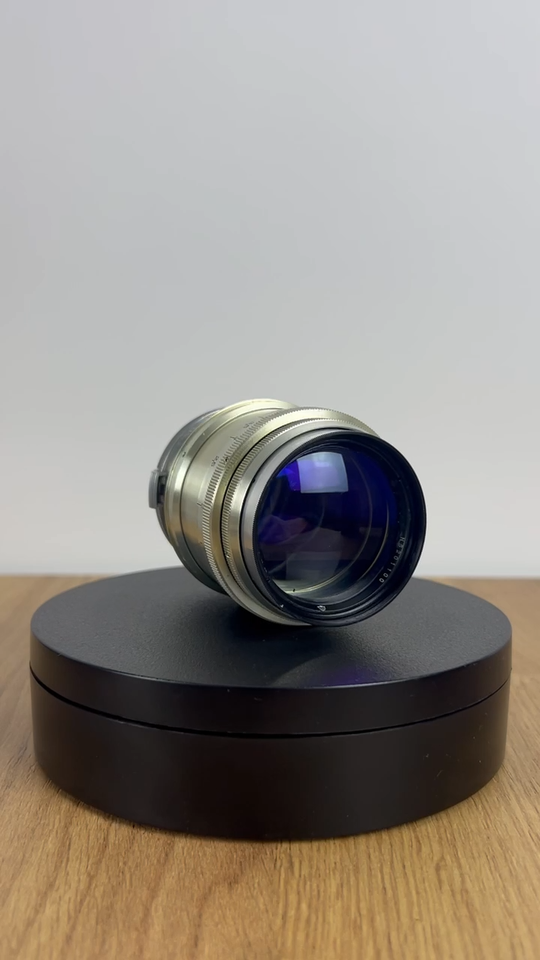 Jupiter-9 f2/85mm RED P USSR Soviet copy SONNAR Lens to 85mm Camera ...