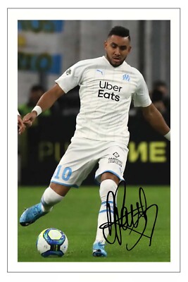 DIMITRI PAYET Signed Autograph PHOTO Gift Signature Print MARSEILLE ...