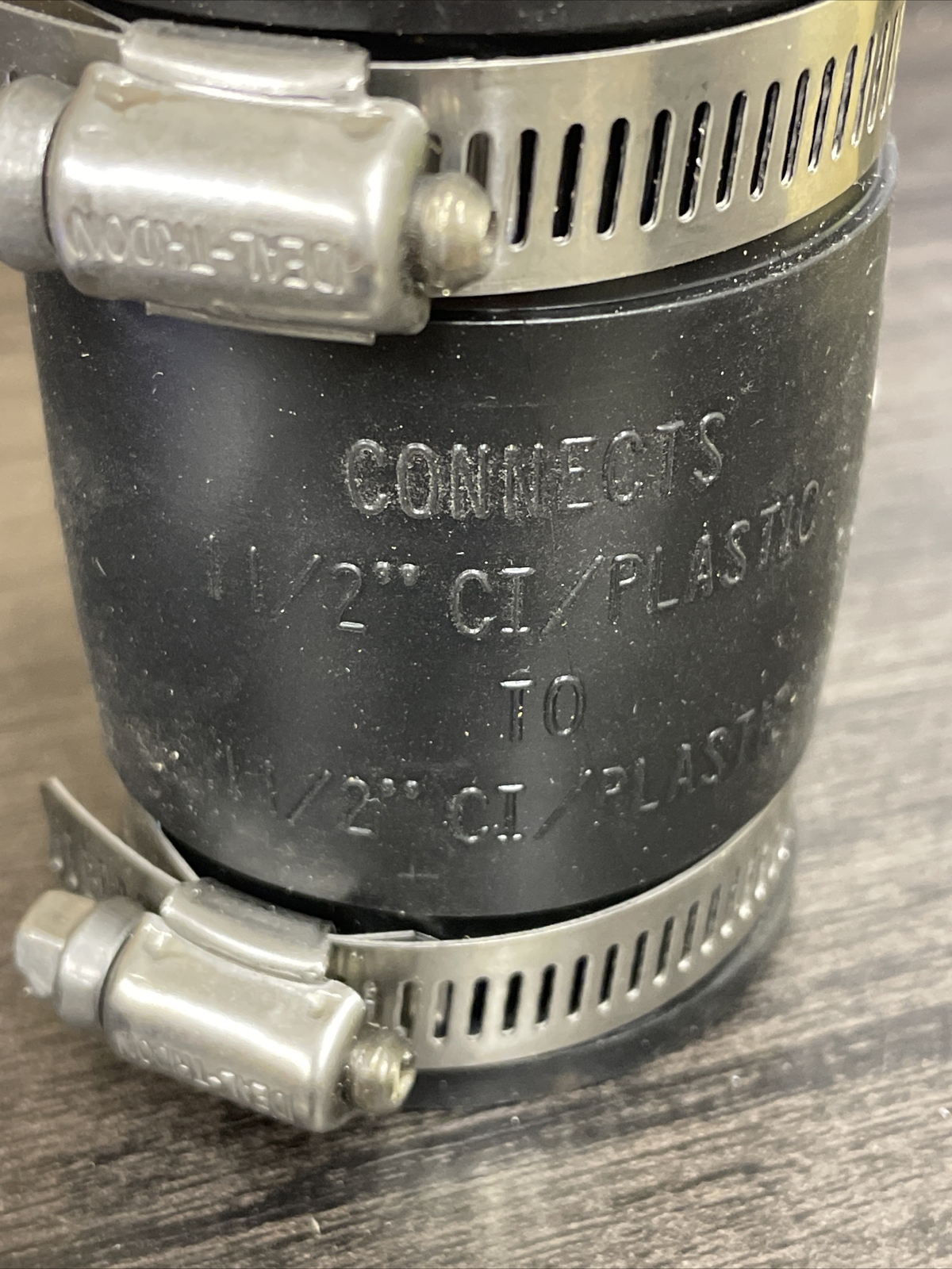 Fernco ~ Plumbqwik ~ 1-1/2" x 1-1/2" Inch ~ Stock Coupling ~ P1056-150 ...