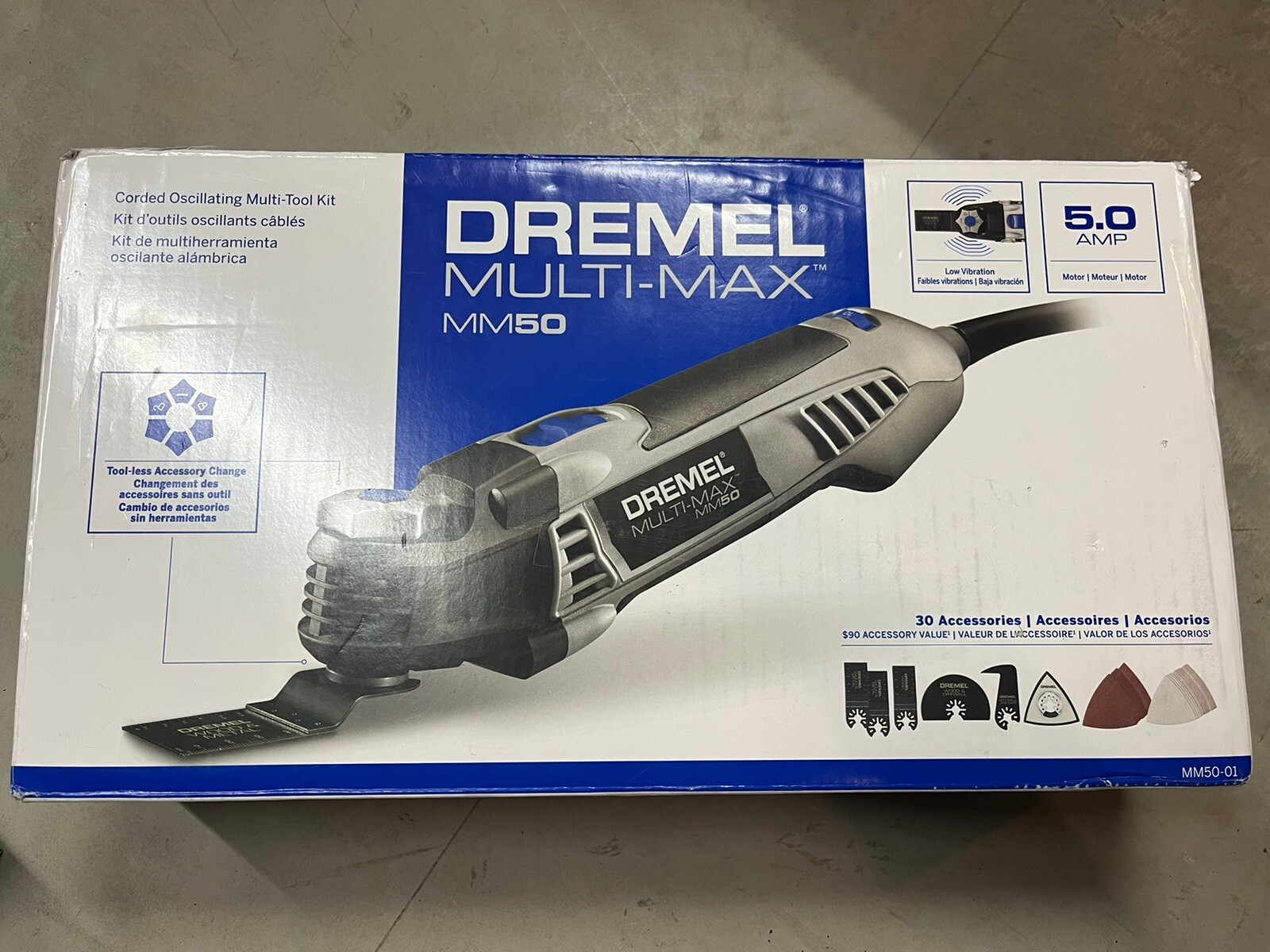 Dremel MM50-01 5.0Amp Oscillating Multi-Tool Kit for sale online | eBay