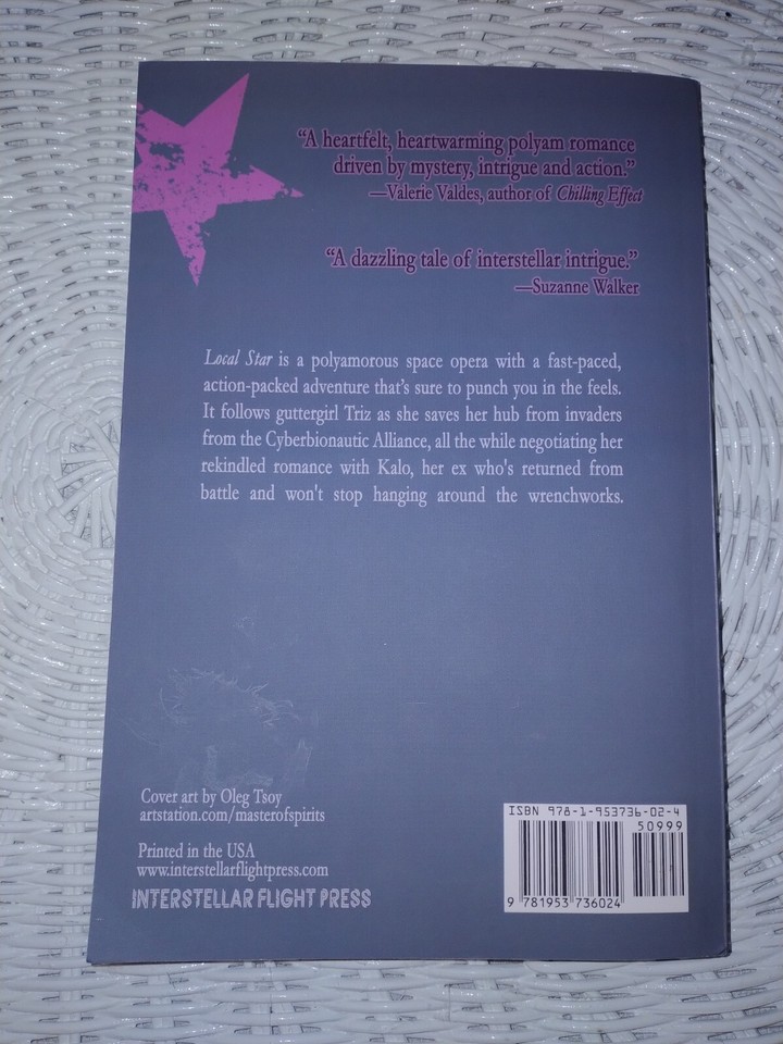 Local Star Paperback Aimee Ogden Interstellar Flight Press SciFi Oleg ...