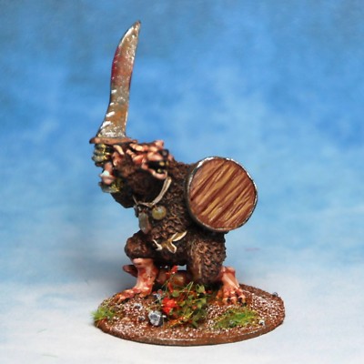 Ratman sword & Shield Skaven Warhammer Fantasy Armies 28mm Unpainted ...