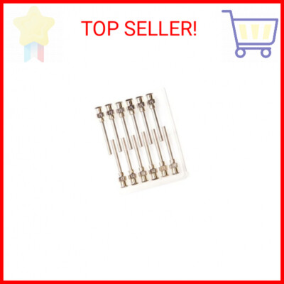 12 Pack - 12 Gauge 1 Inch All Metal Blunt Tipped Dispensing Needle ...