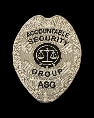 Accountable Security Group ASG Patch | eBay