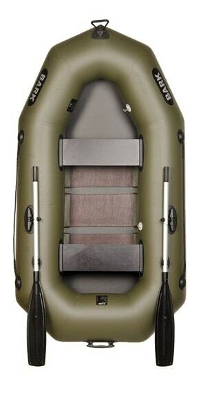 BARK Schlauchboot 1-3 Personen 190-300 cm Paddelboot Ruderboot ...