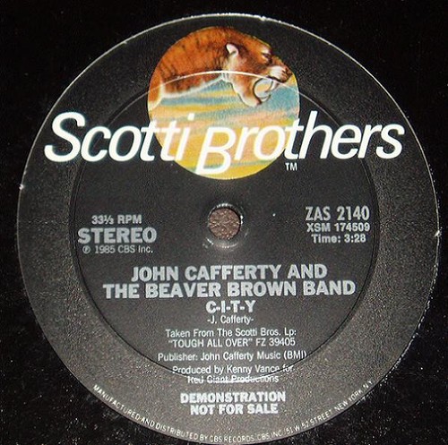 John Cafferty And The Beaver Brown Band - C-I-T-Y (12", Single, Promo ...