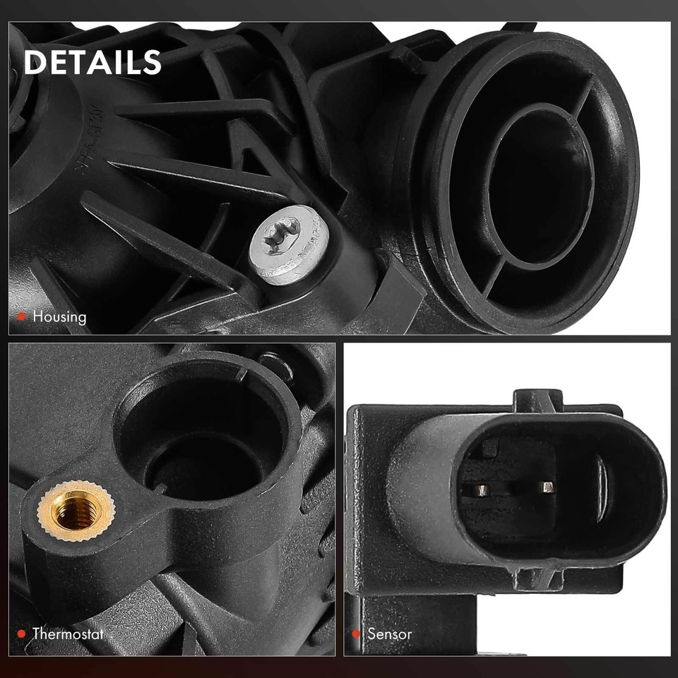 New Engine Coolant Thermostat Housing Assy for Mercedes-Benz W205 C400 ...