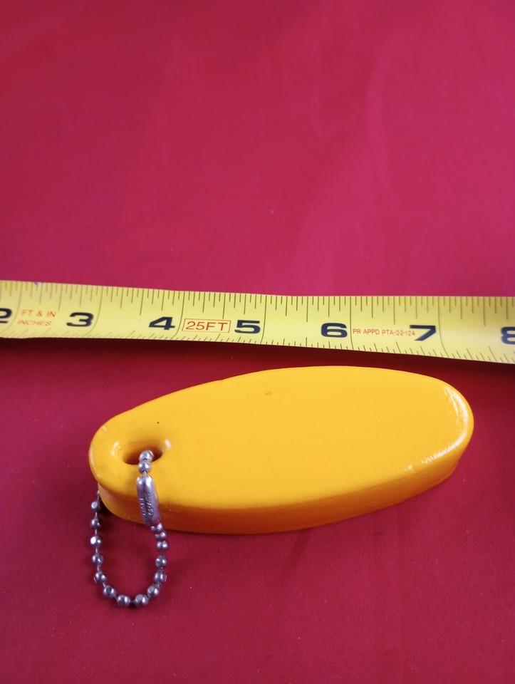 Vtg Industrial Air Tool Foam Keychain Key Ring Chain Hangtag Fob *194-T ...