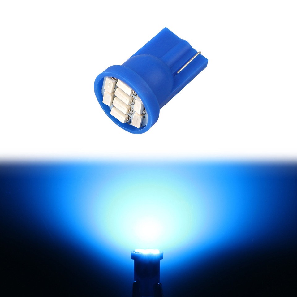 13pcs Blue LED Light Interior Package Kit For Dome License Plate Lamp ...