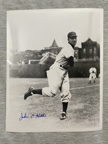 John “Johnny” Hetki Cincinnati Reds Signed/Auto 8x10 Photo | eBay