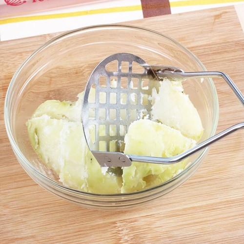 Juice Masher Stainless Steel Portable Potato Puree Long Handle Kitchen ...