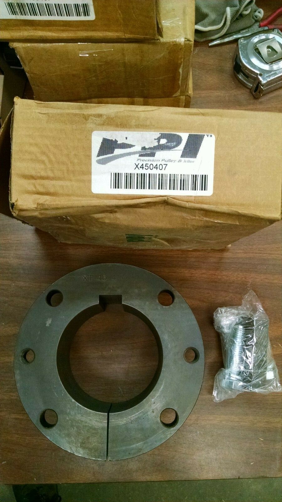 PPI X450407 Conveyor Pulley Bushing X45 4-7/16" Bore MXT45 | eBay