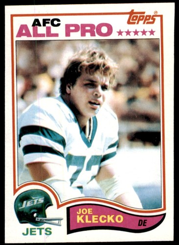1982 Topps Joe Klecko New York Jets #171 | eBay