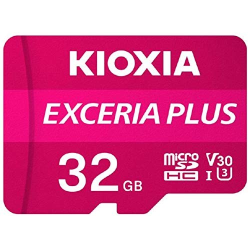 Kioxia Microsd Memory Card 32Gb Class 10 Uhs Speed Class 3 Exceria Plus ...