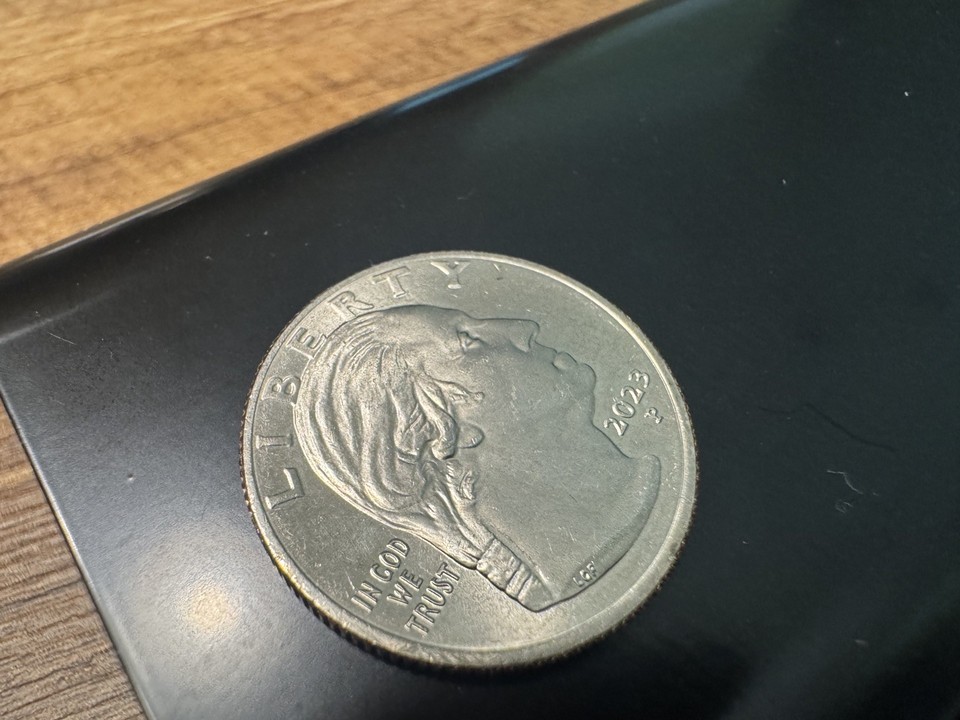 ERROR 2023 P Jovita Idar Quarter Coin Mint “IN COD WE TRUST” Deep Die ...