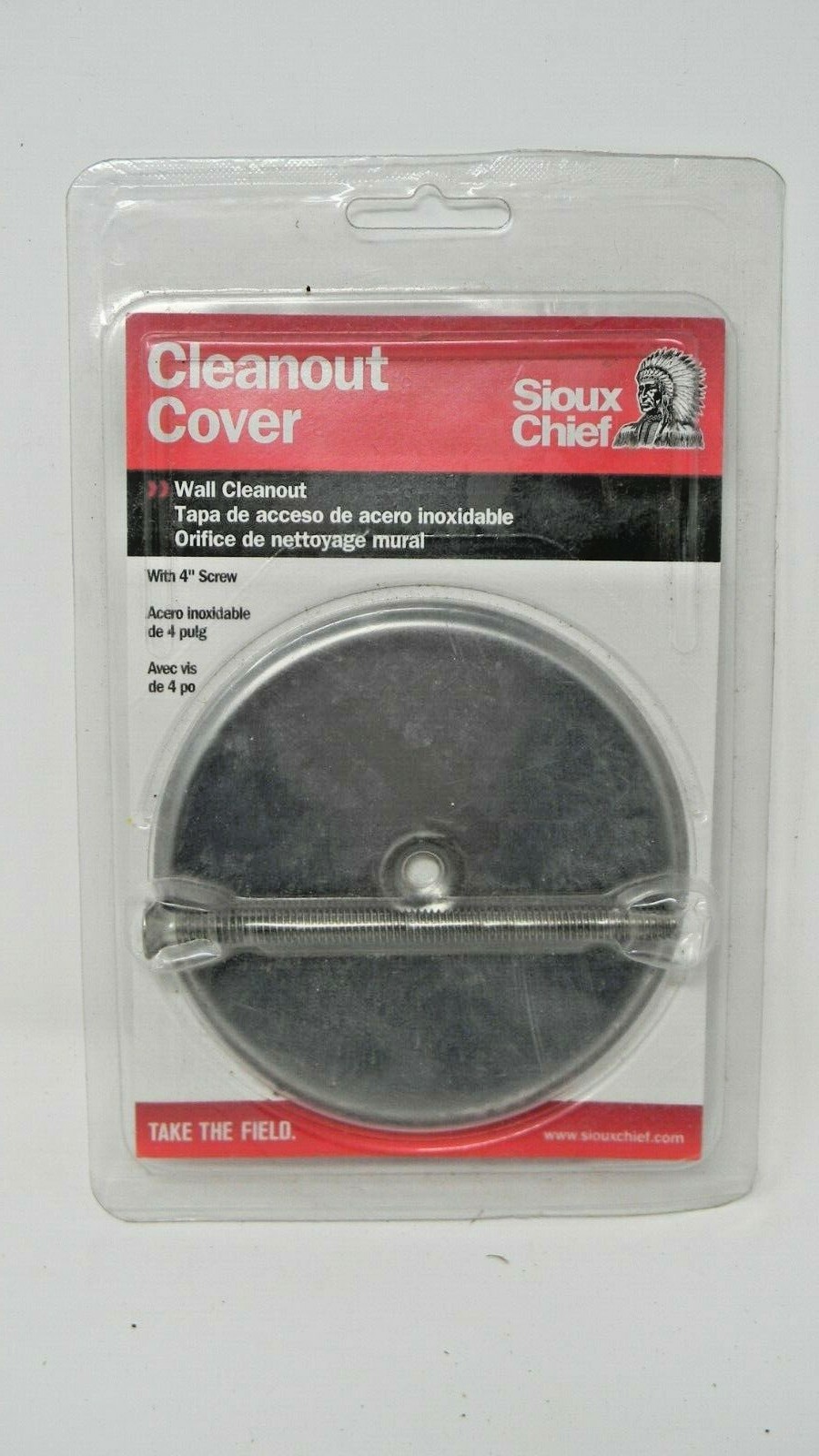 Sioux Chief Clean Out Cover - 4" Stainless | eBay