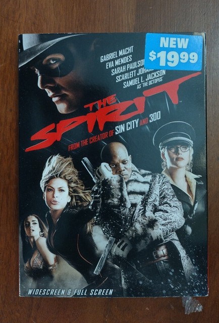 The Spirit (DVD, 2009, Widescreen and Full Screen Formats) for sale ...