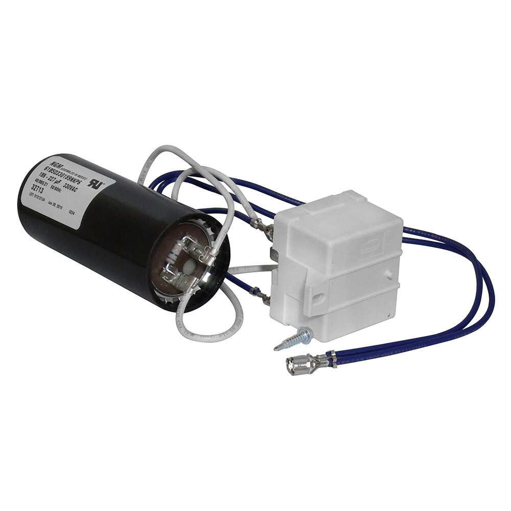Universal Hard Start Kit Capacitor With Relay for 1-2-3 Tons Replaces ...