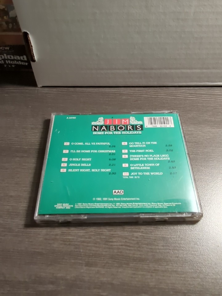 JIM NABORS - Home For The Holidays CD - CHRISTMAS - VG+ 79892219227 | eBay