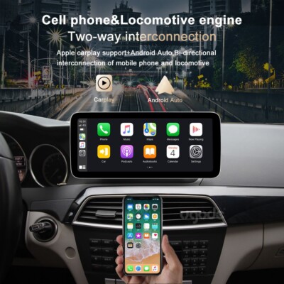 12.3" Mercedes Benz C class Android13 8+128G Touch Screen Display CarPlay NTG4.5 | eBay