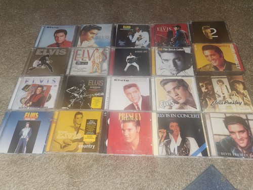 Lot Of 20 Elvis Presley Cds Imports Rare Ballads Country Etc (Lot #44 ...