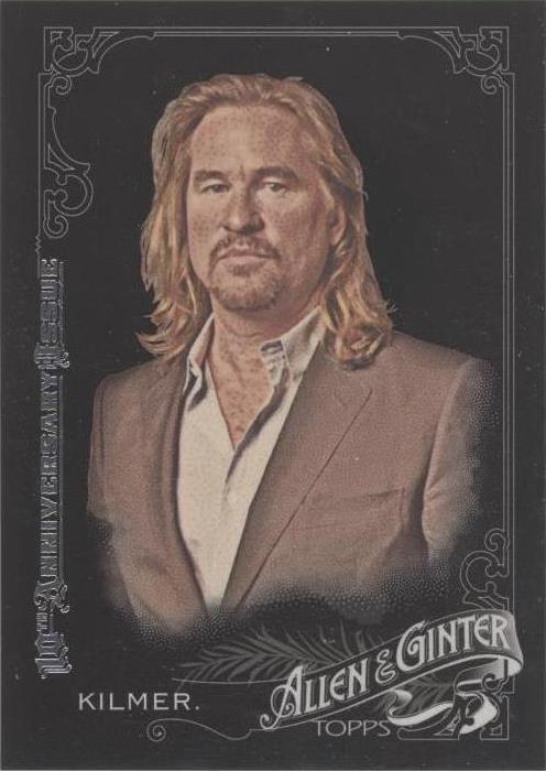 2015 Topps Allen & Ginter's - X: 10th Anniversary Issue #328 Val Kilmer ...