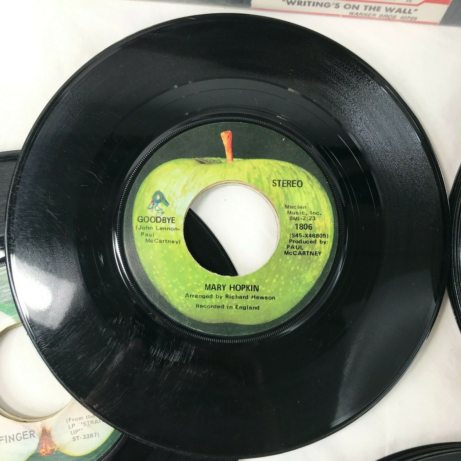 JUKEBOX 45 rpm vinyl records ALL BEATLES + solo & Apple YOU PICK $4-7 ...