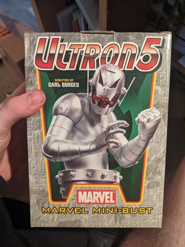 Ultron 5 Marvel Mini Bust Statue Figure | eBay Australia