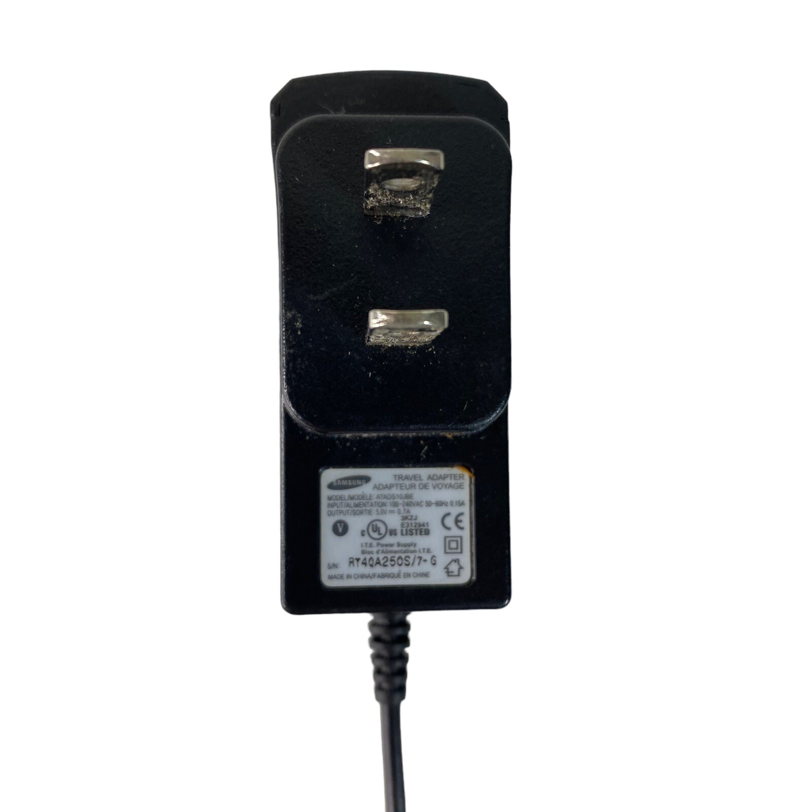 Genuine Samsung ATADS10JBE Home Wall Charger S20 PIN M300 SGH-T929 ...