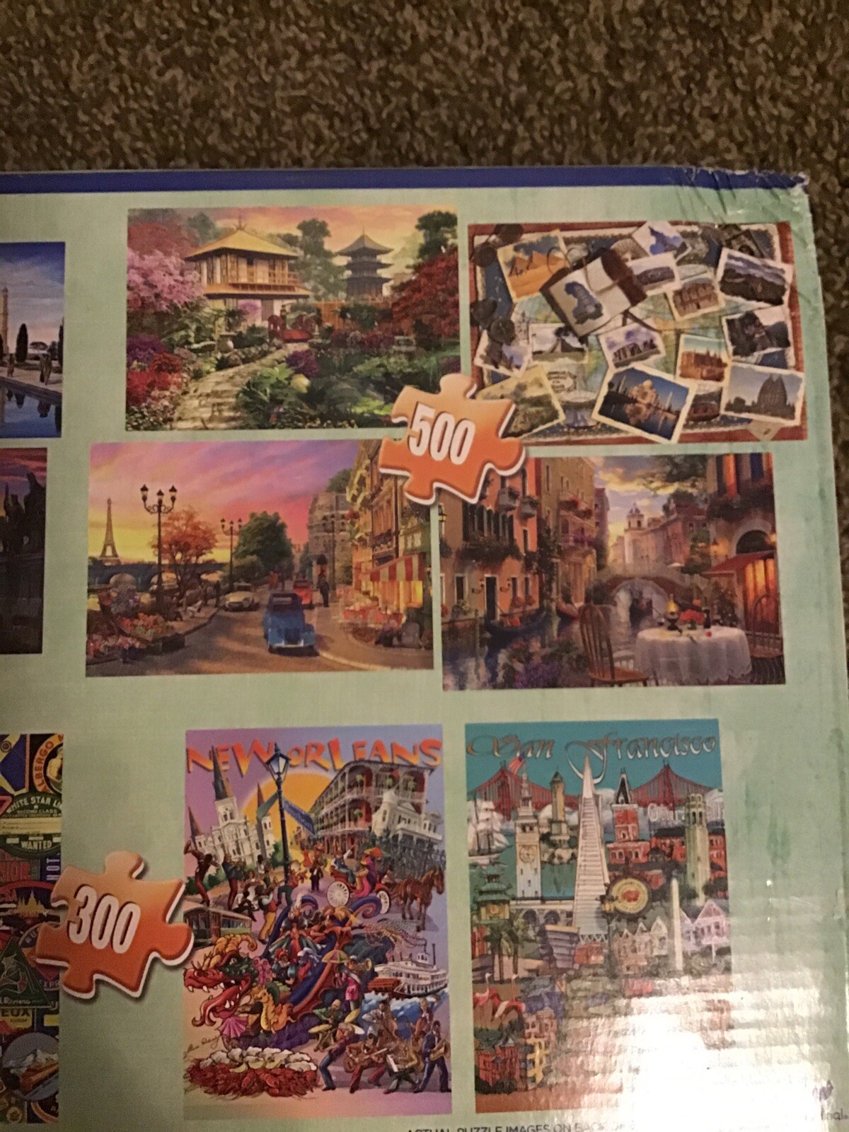 New CARDINAL 12 Family Puzzle Pack 150/300/500 pcs in Original SEALED ...