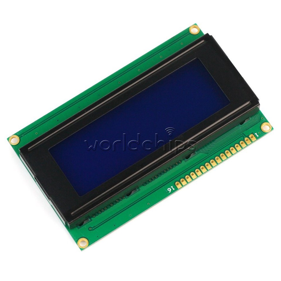 2004 20x4 LCD Blue Display Module +IIC/TWI/SPI Interface Board 5V 1602LCD I2C | eBay