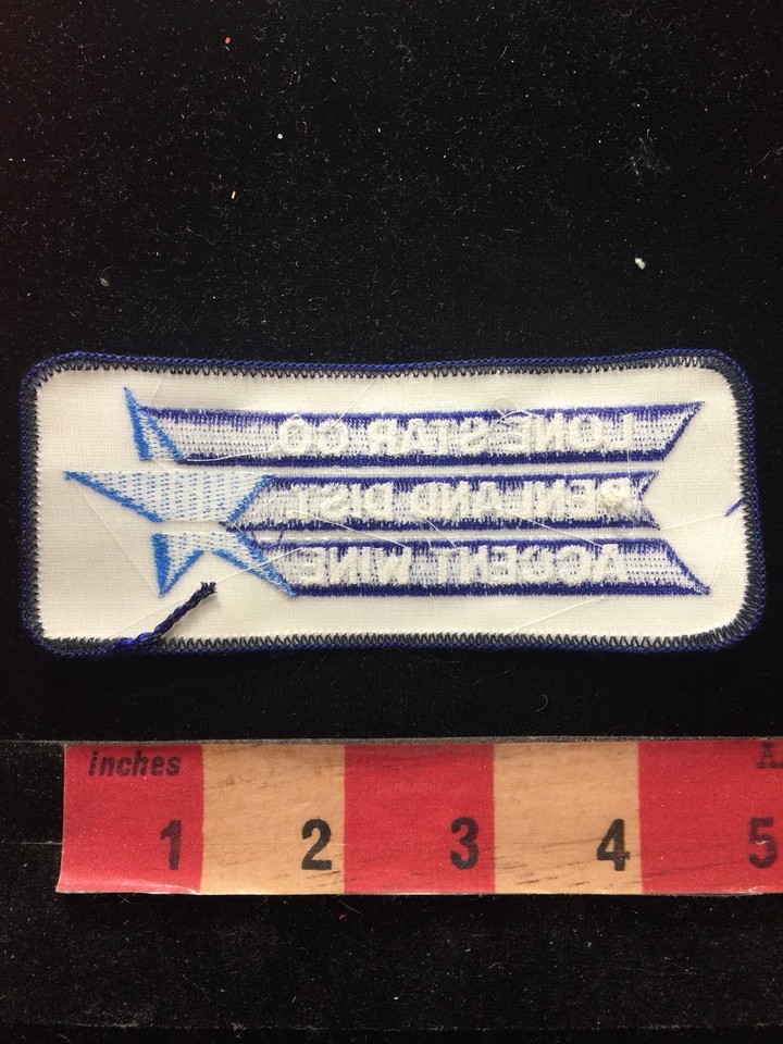 LONESTAR COMPANY PENLAND DISTRICT ACCENT WINE Texas Advertising Patch ...