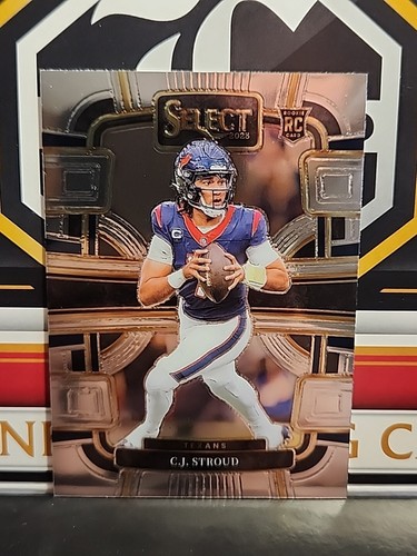 2023 Panini Select CJ Stroud RC Concourse Silver Rookie Prizm #41 ...