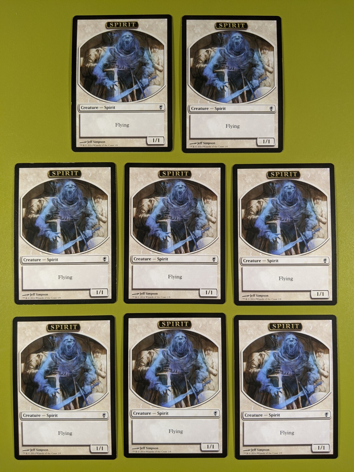 8 Spirit Token Conspiracy Magic the Gathering MTG 8 | eBay