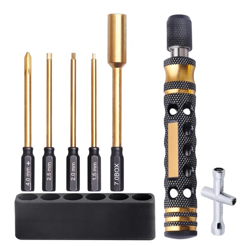 1.5mm 2m 2.5mm Hex Bit Set Allen Wrench Drill Bits Hex Nut Driver 7mm ...