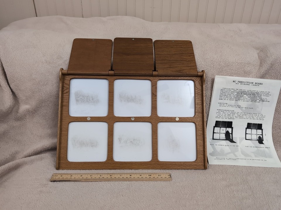 Mikame Dry Erase MENTAL EPIC Dry Erase No Force Prediction Magic Trick ...