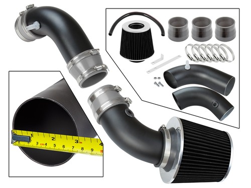 BCP RW GREY 1999-2003 Mazda Protege MP5 1.8L 2.0L Racing Air Intake Kit ...