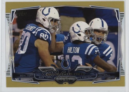 2014 Topps Gold 1715/2014 Indianapolis Colts Team #193 0u2l | eBay