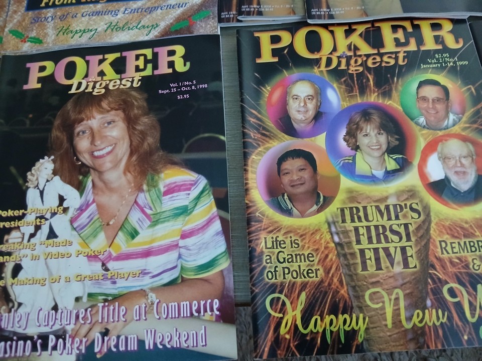 (20) Vintage Poker Digest Magazines - Early 2000's ST-box-1 | eBay
