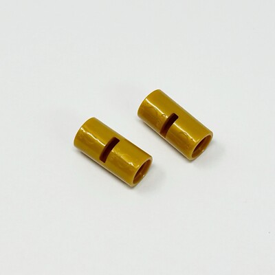 62462 LEGO Technic Pin Connector Round w/ Slot Pin Joiner PEARL GOLD (2 ...