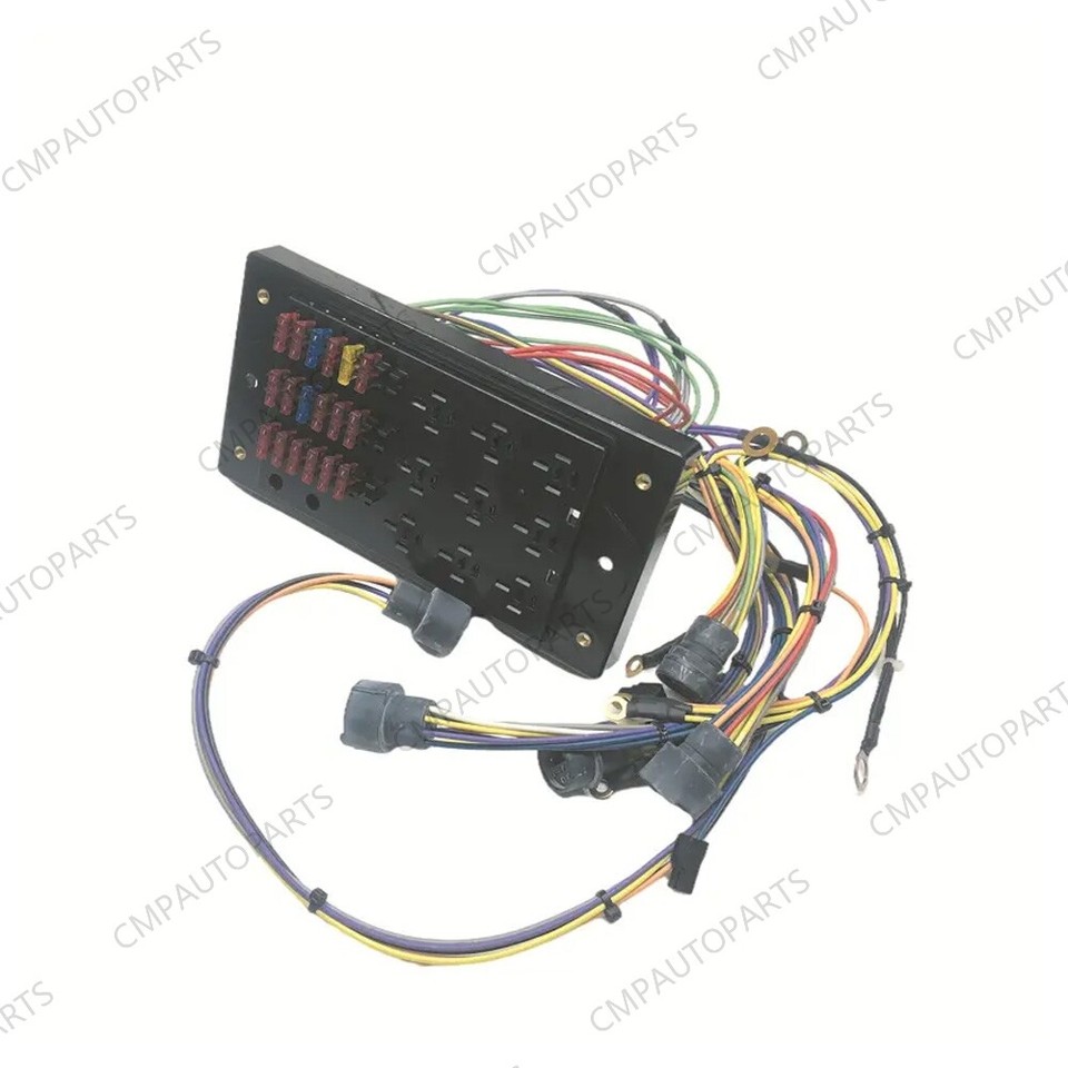 Fuse Box Wiring Harness Assembly 267-7657 For Caterpillar E320 E320A ...