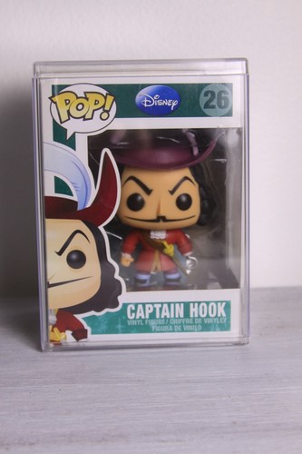 Funko POP Disney Captain Hook #26, Series 3 with Hard Protector | eBay