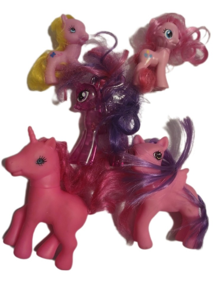 My little pony 5 Pink Toy Ponies | eBay