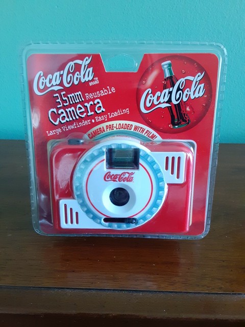 Coca Cola 35mm Camera BRAND Reusable Preloaded With Film for sale ...