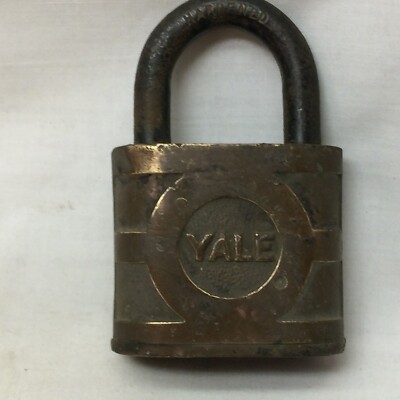 Vintage Yale Lock No Key | eBay