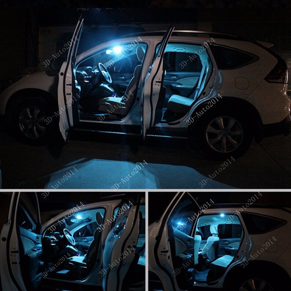 10pcs LED ICE Blue Light Interior Package Kit for Lexus Ct200h 2011 ...