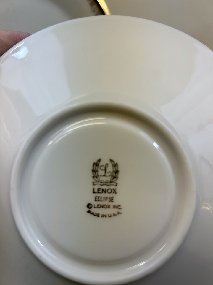 Lenox China ECLIPSE ~(1)~ 5 Piece Place Setting -1st Quality~ Perfect ...