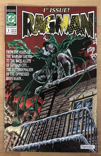 1991 Ragman #1 Robert Loren Fleming Story, Pat Broderick Art; 1st Rory ...